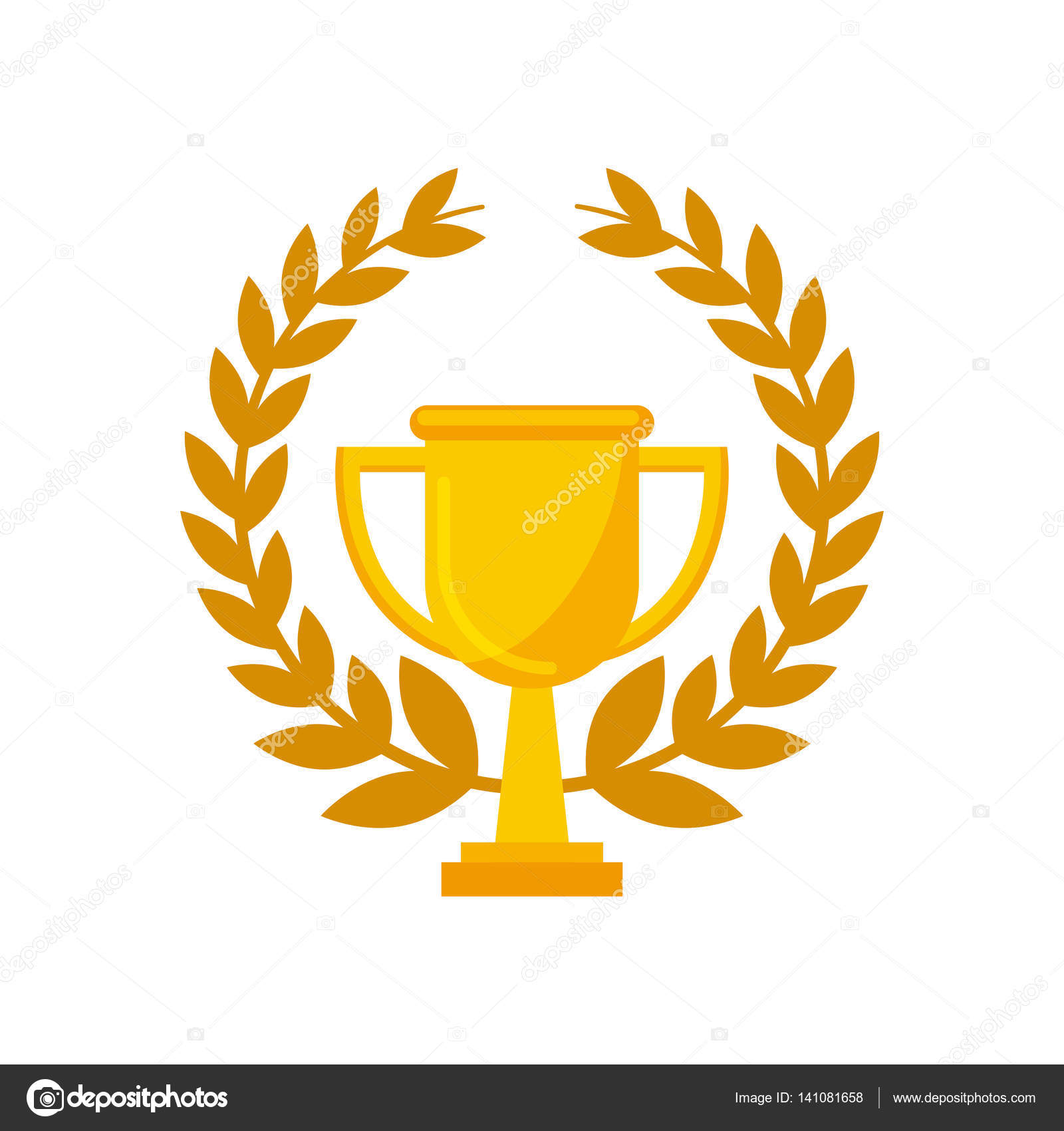 Gold Trophy Icon