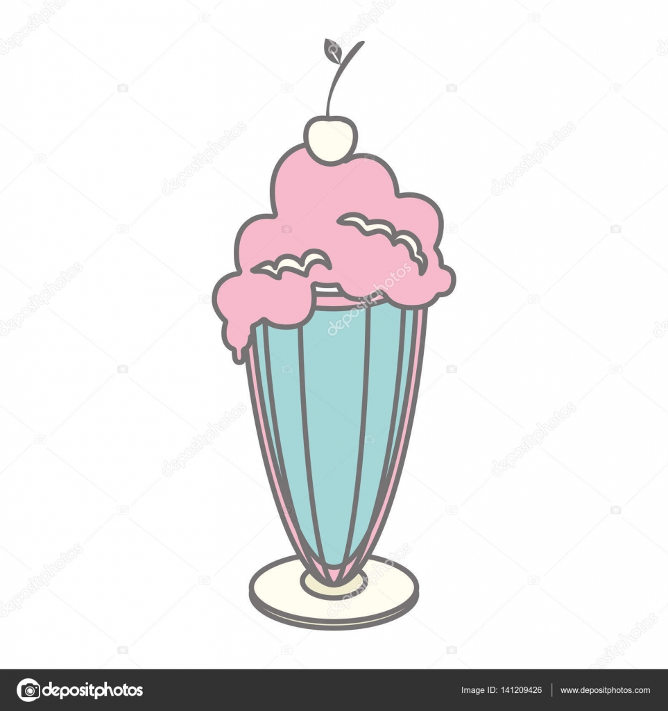 Milkshake Glass Clipart