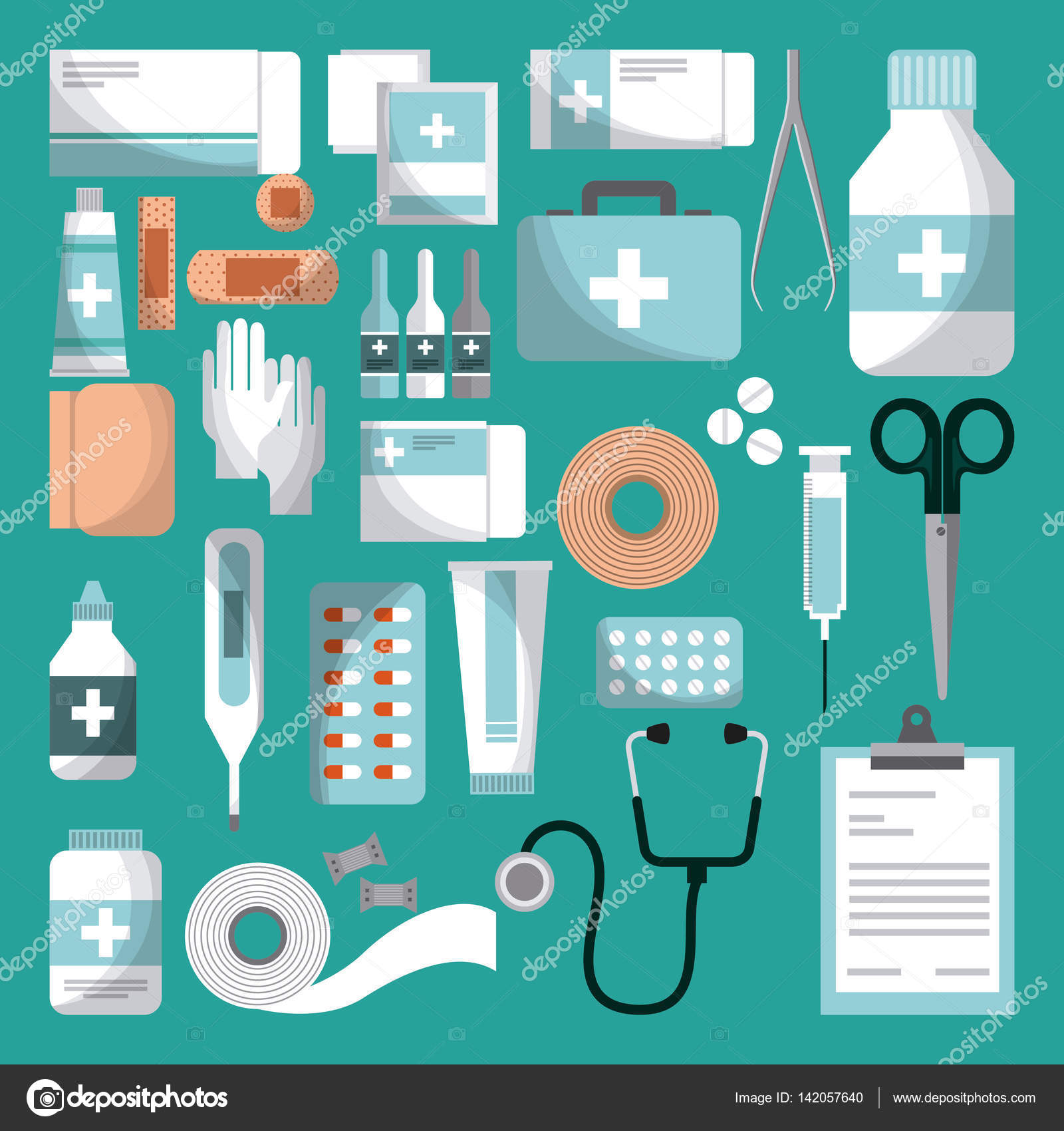 First aid design Stock Vector by ©yupiramos 142057640