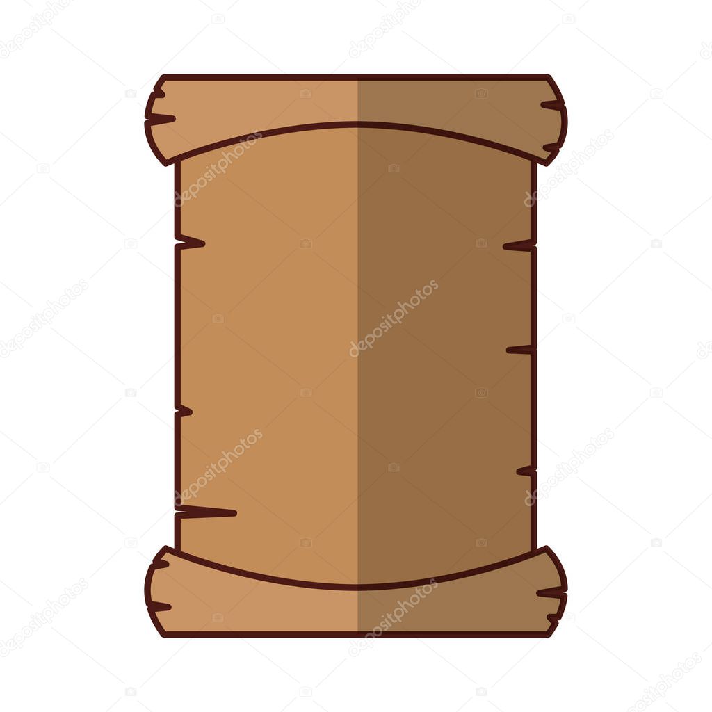 Papel pergamino icono aislado Vector de stock por ©yupiramos 142639367