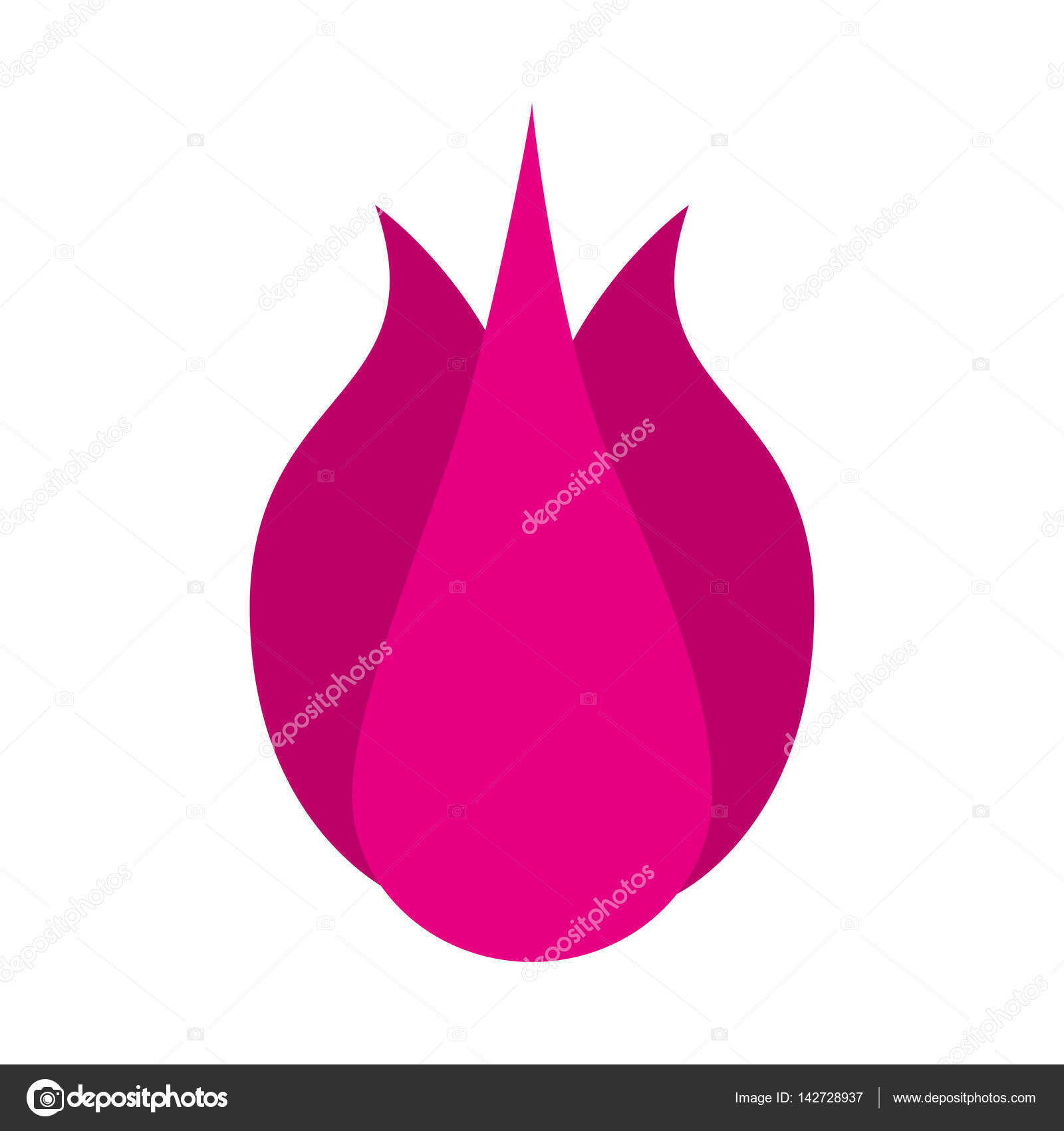 Cute flower nature icon Stock Vector by ©yupiramos 142728937