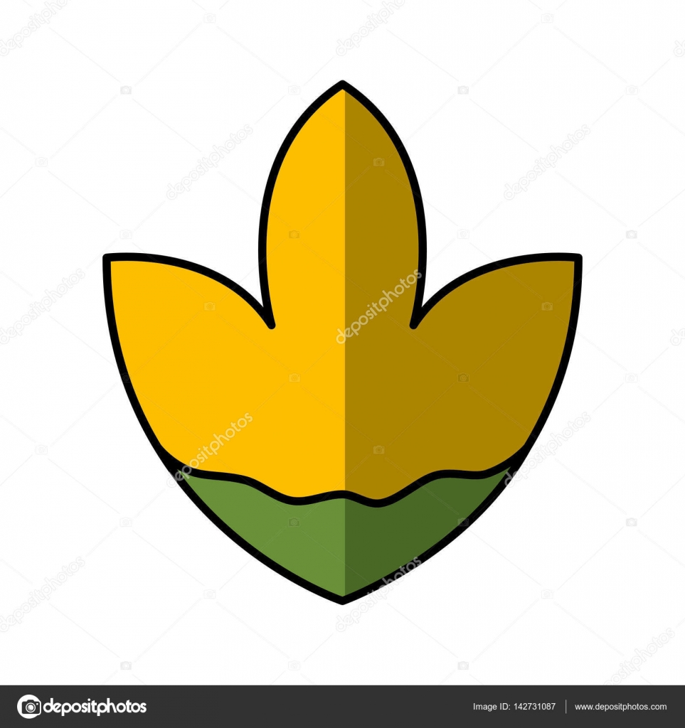 Cute flower nature icon Stock Vector by ©yupiramos 142731087