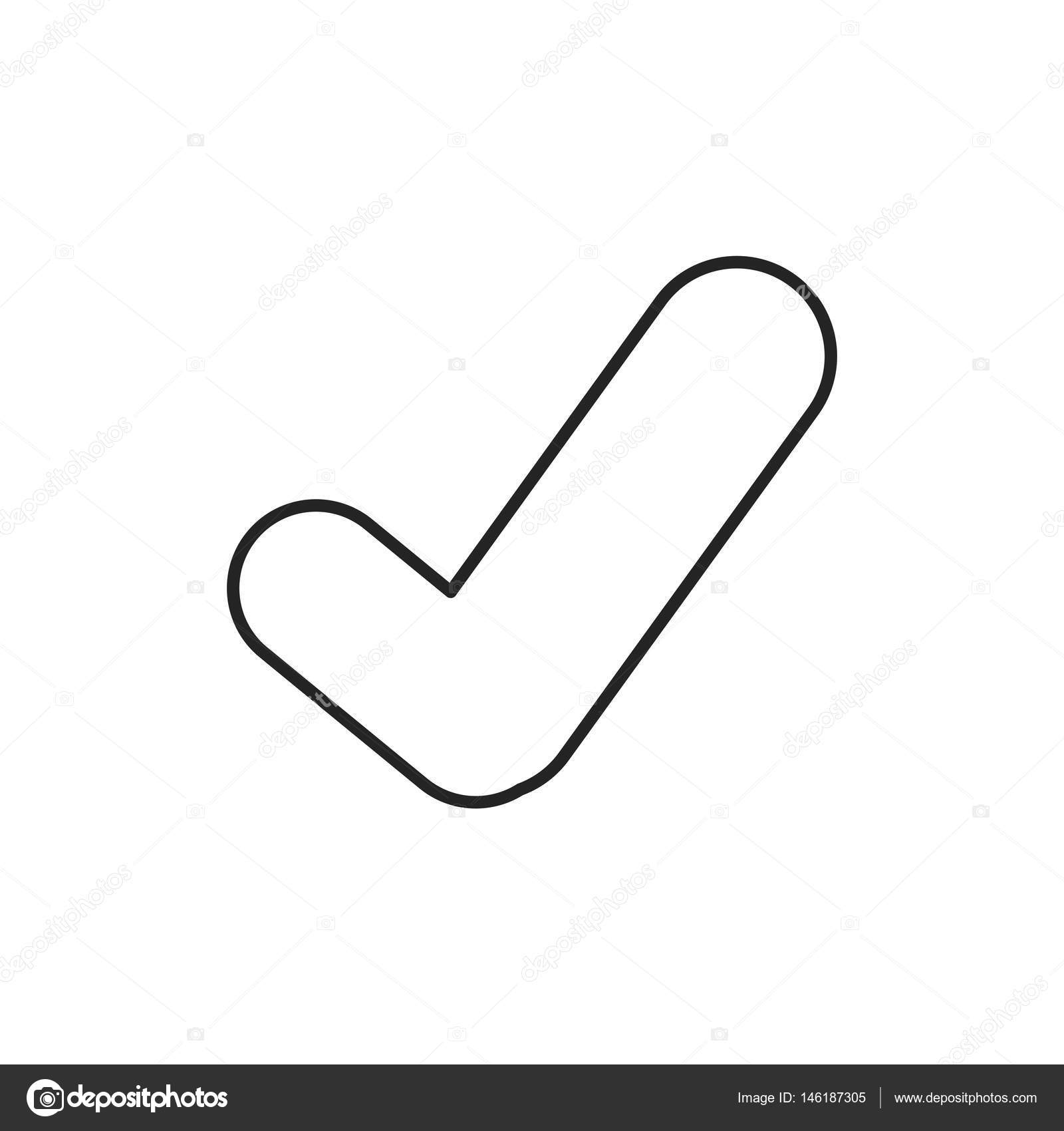 Marca de verificación icono Vector de stock por ©yupiramos 146187305