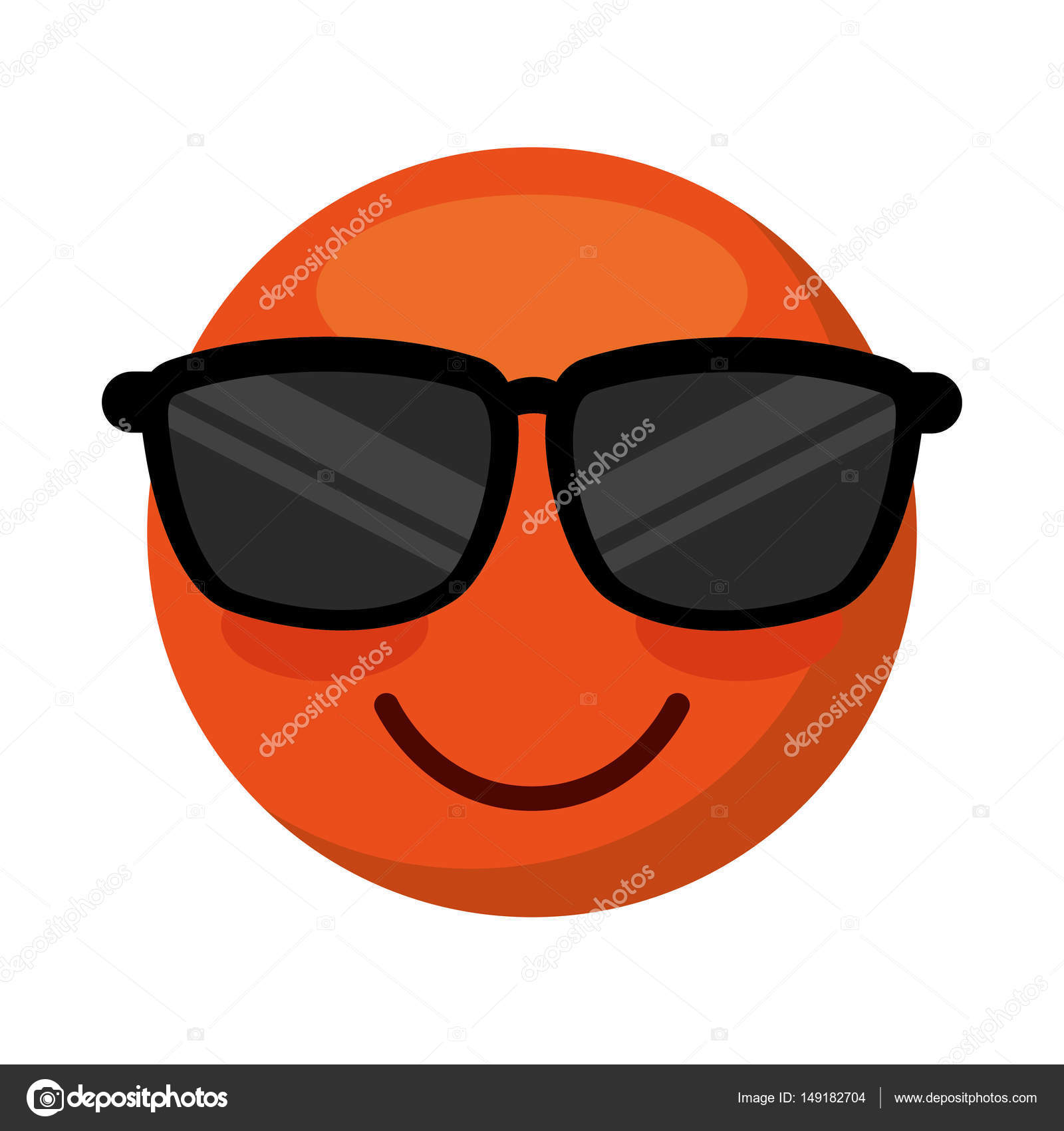Icono aislado emoticono cara cómica Vector de stock por ©yupiramos ...