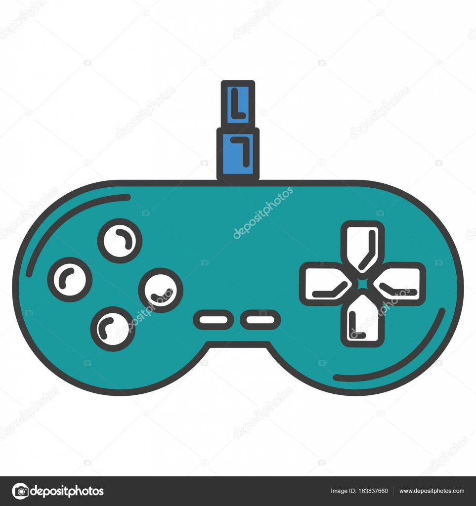 Video game control icon Stock Vector by ©yupiramos 163837660