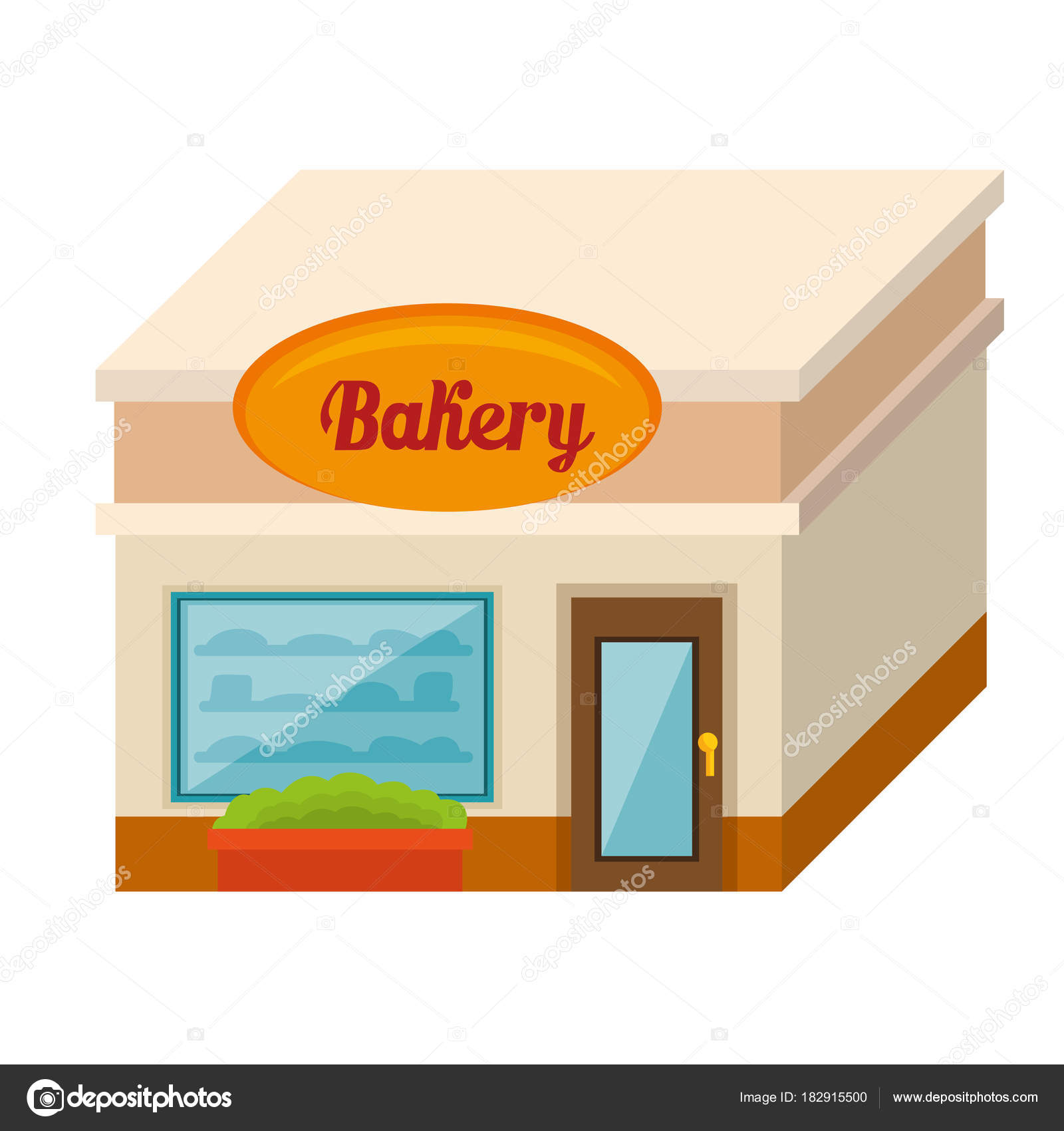 Food-related places design Stock Vector Image by ©yupiramos #182915500