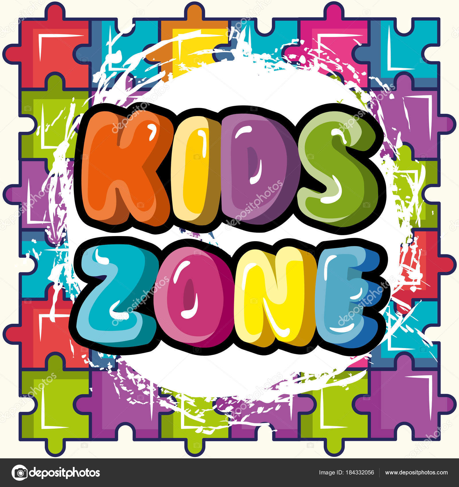Kids zone poster icon Stock Vector Image by ©yupiramos #184332056