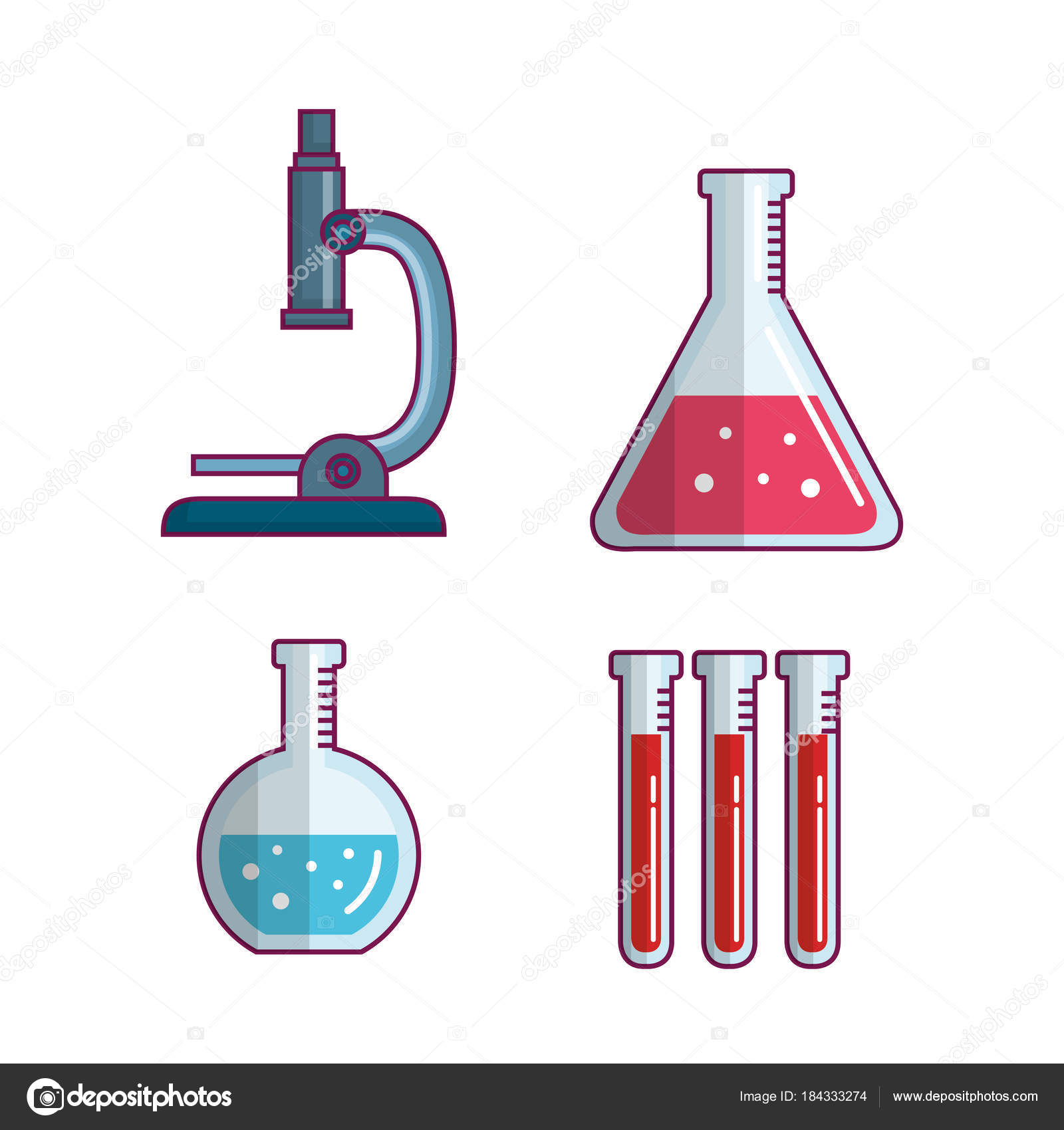 Diseño De Cartel De Ciencia