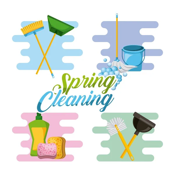Office Spring Cleaning Clipart