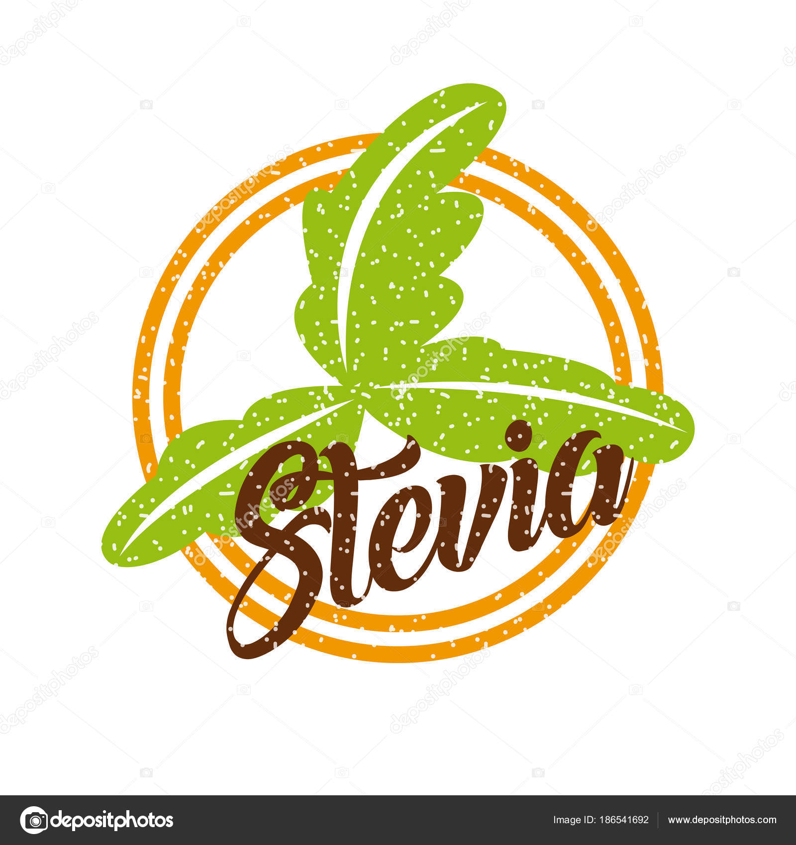 Stevia natural sweetener Stock Vector Image by ©yupiramos #186541692
