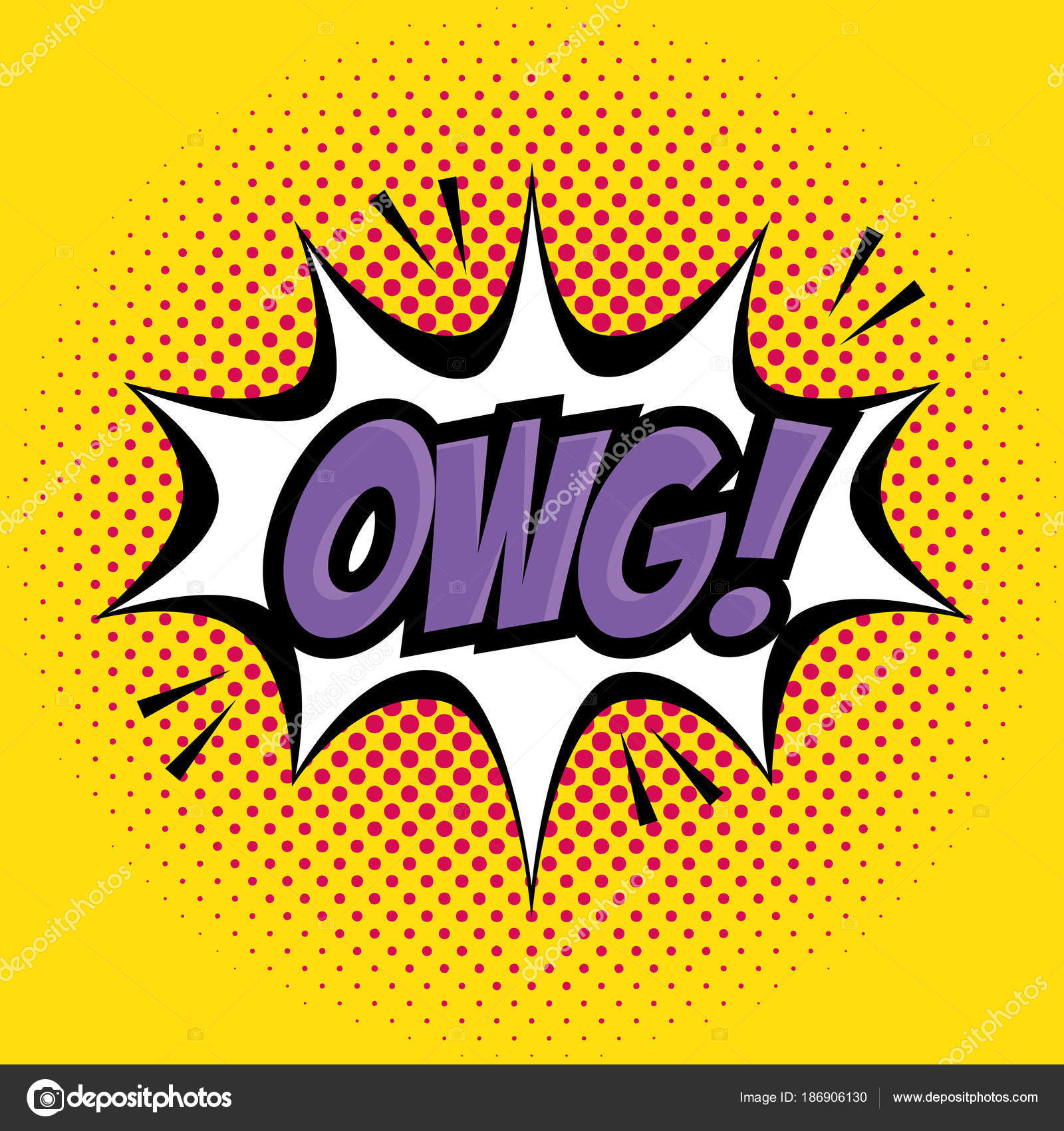 Comic pop art sign Stock Illustration by ©yupiramos #186906130