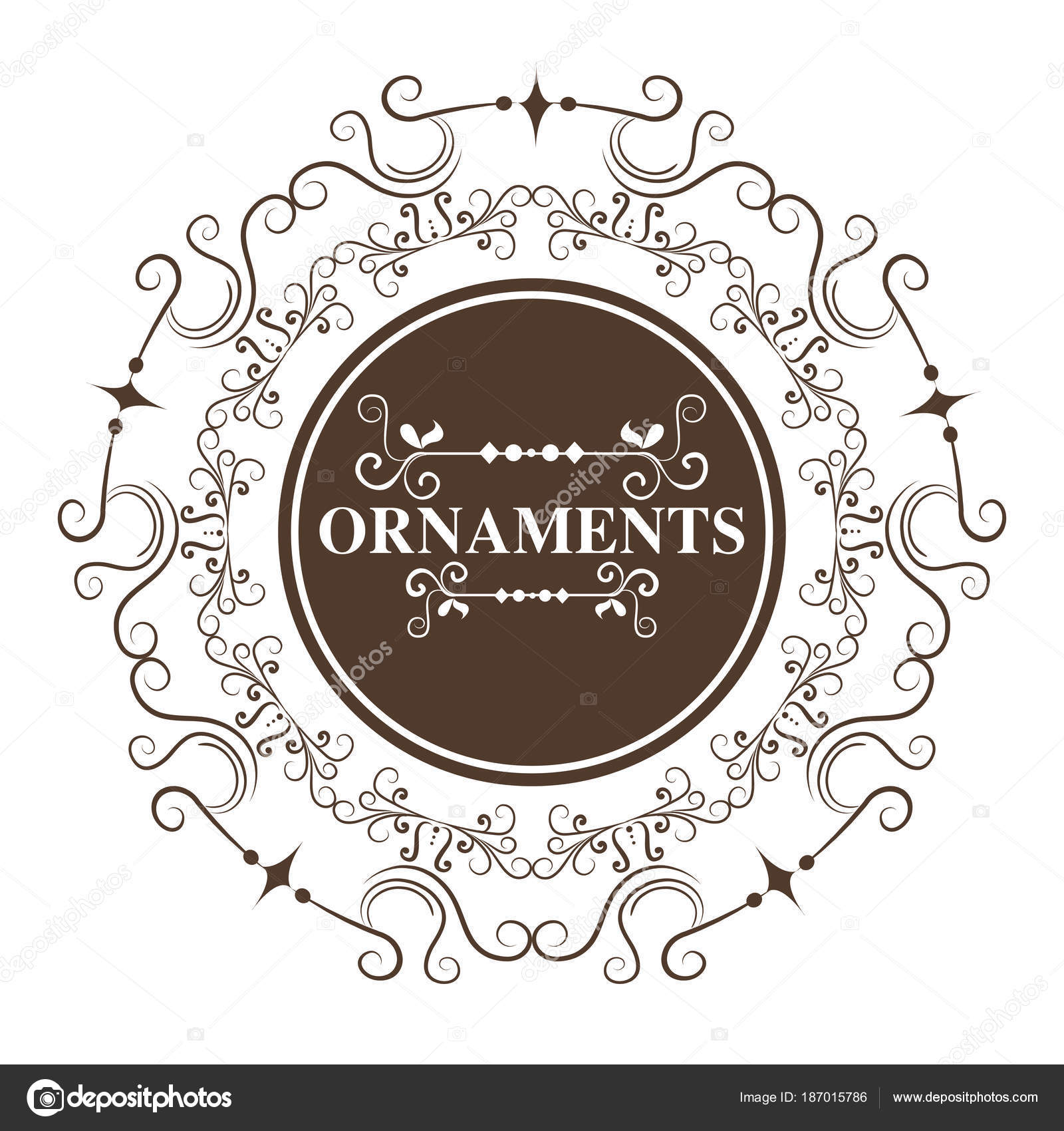 Ornamental frames design Stock Vector Image by ©yupiramos #187015786