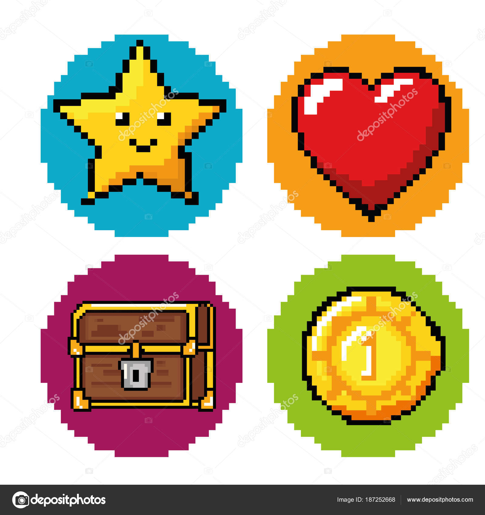 Video game figure design Stock Vector Image by ©yupiramos #187252668