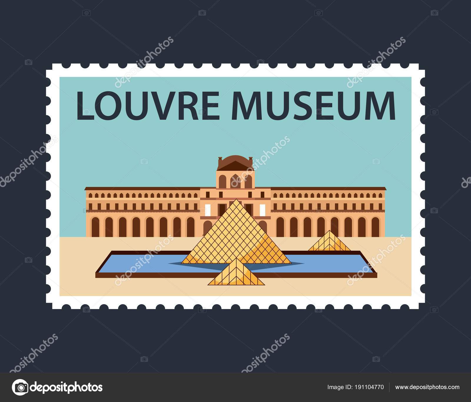 Famous monuments france Stock Vector by ©yupiramos 191104770