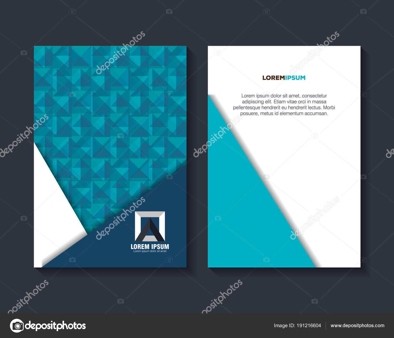 Material design lines set covers Stock Vector Image by ©yupiramos ...