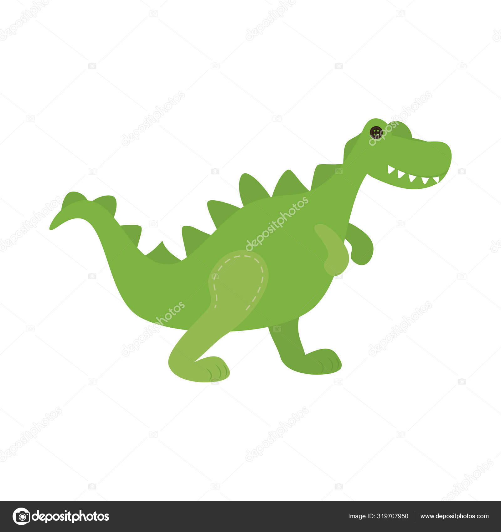 Lindo rex bebé juguete aislado icono Vector de stock por ©yupiramos ...