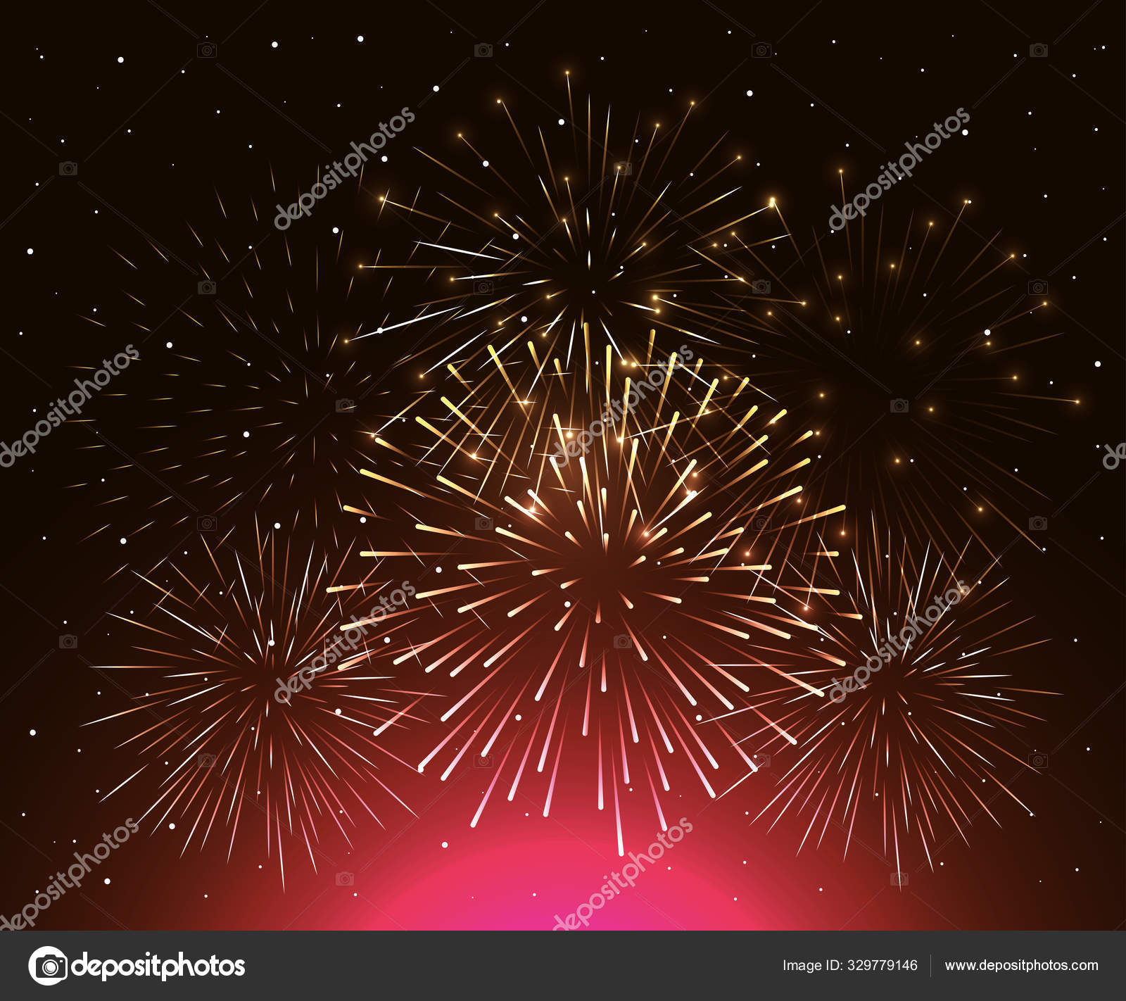 Fireworks splash explosion background icon Stock Vector Image by ...