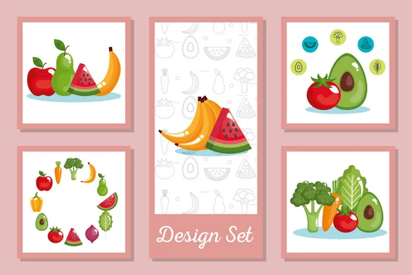 20,176,912 Food collage Vector Images | Depositphotos