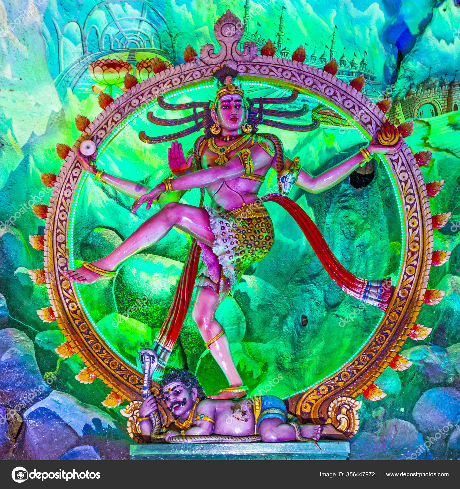 Kuala Lumpur Malaysia January 2020 Interior Cave Villa Batu Caves Stock ...