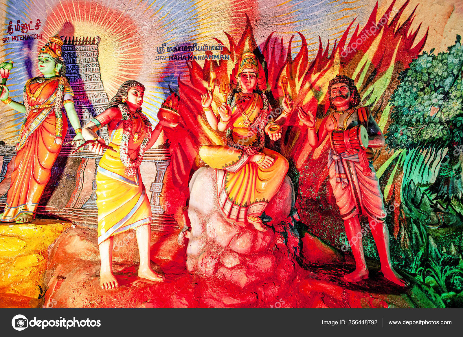 Kuala Lumpur Malaysia January 2020 Interior Cave Villa Batu Caves Stock ...