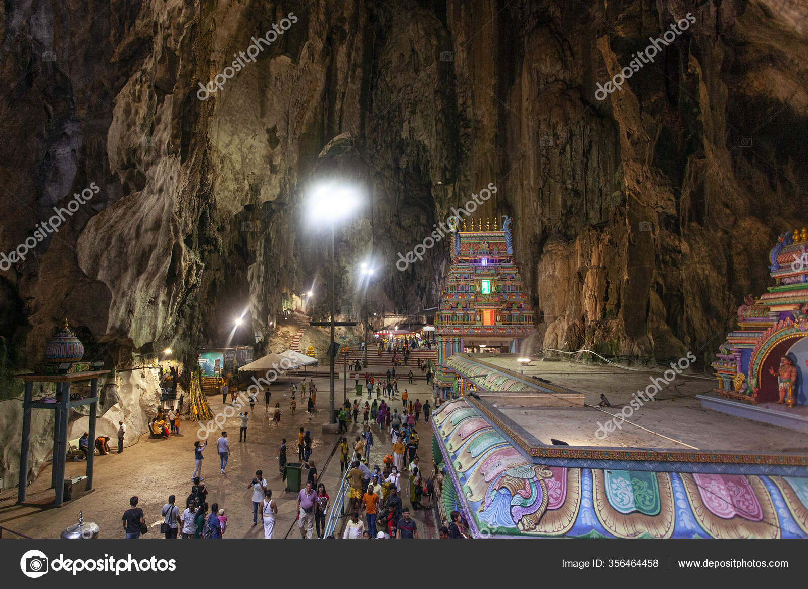 Kuala Lumpur Malaysia January 2020 Amazing Batu Caves Hindu Temple ...