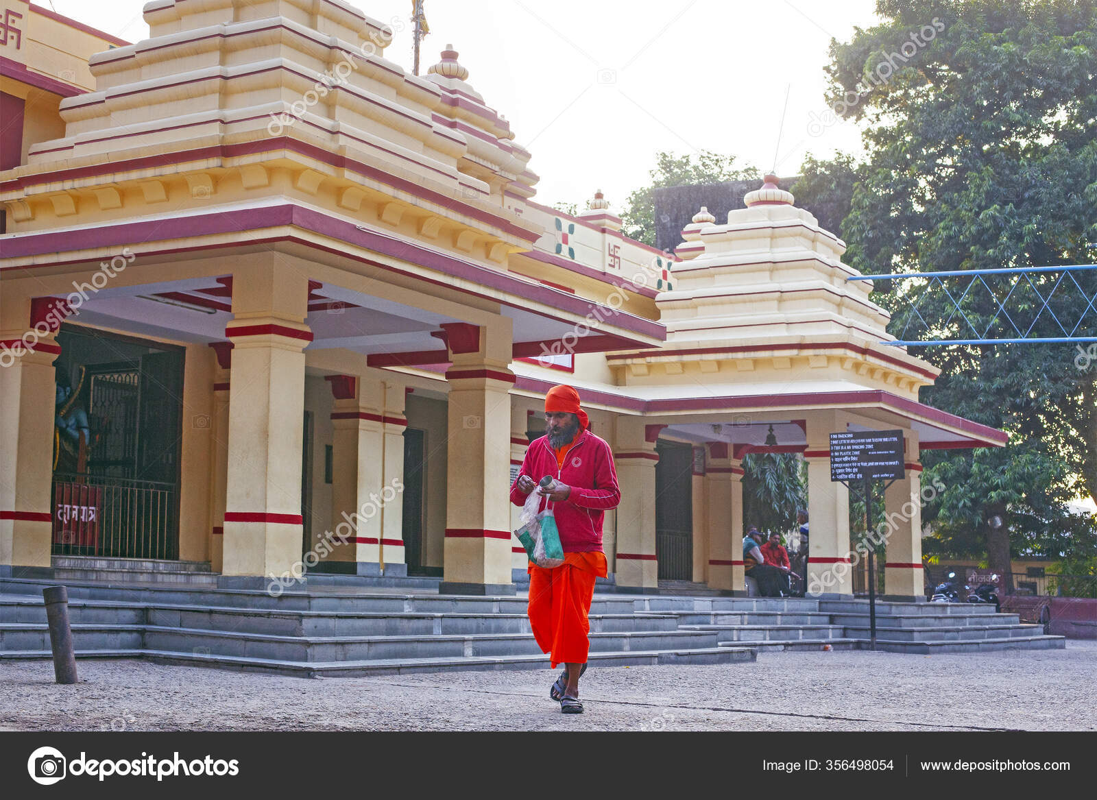 Rishikesh Uttarakhand India December 2019 Indian Hindu Devotee Monks ...
