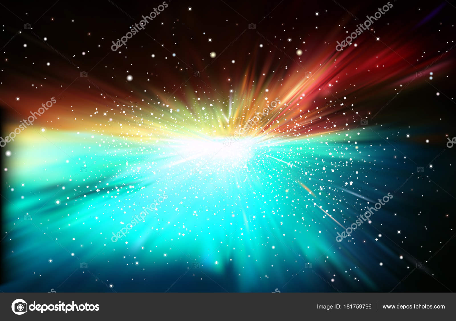 Abstract space background with stars Stock Vector Image by ©lembit ...