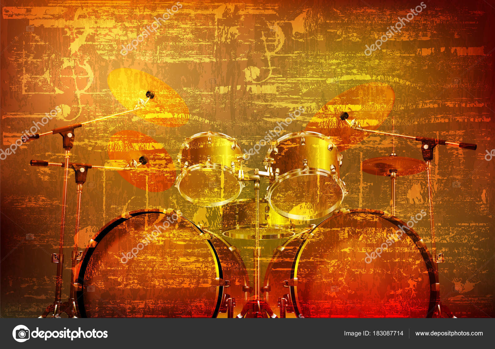 Abstract Drum Wallpapers