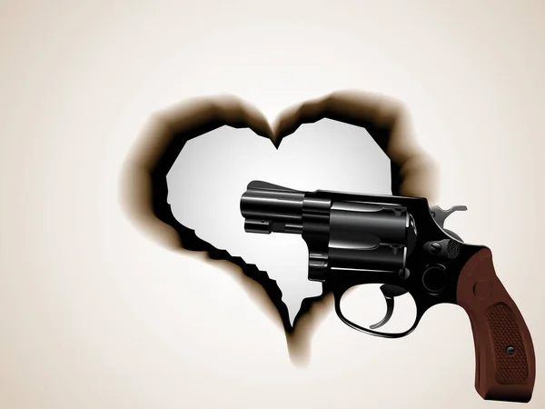 Revolver and target Stock Vector Image by ©sarininka #157527168