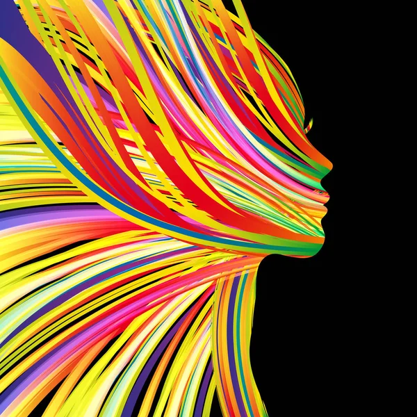 Flying hair Vector Art Stock Images | Depositphotos