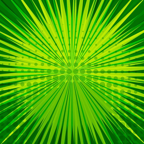 Abstract Comic Green Background Style Pop Art Design Retro Burst Stock ...