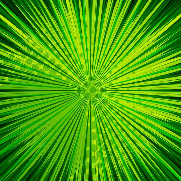 Abstract Comic Green Background Style Pop Art Design Retro Burst Stock ...
