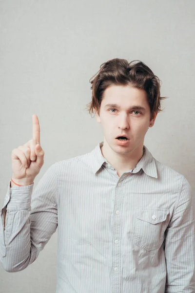 Man pointing an accusatory finger Stock Photo by ©oocoskun 30829085