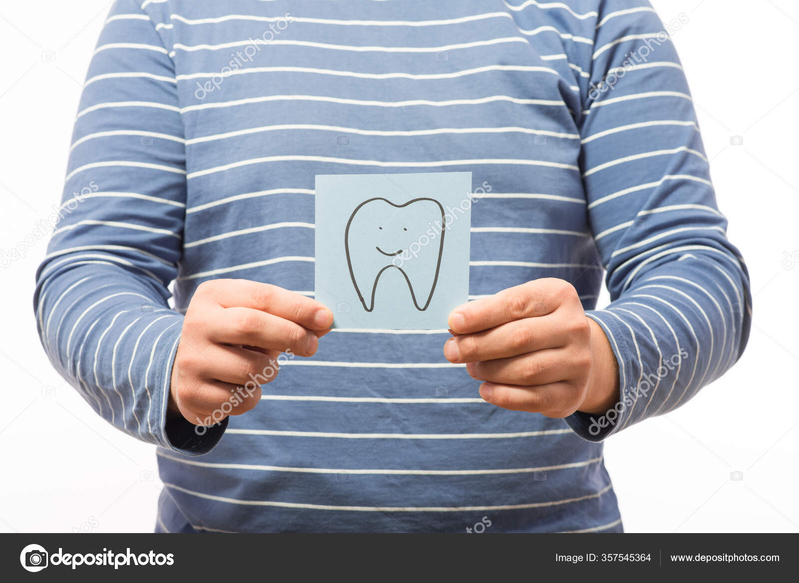 Drawing Picture His Hand Tooth Stock Photo by ©file404 357545364