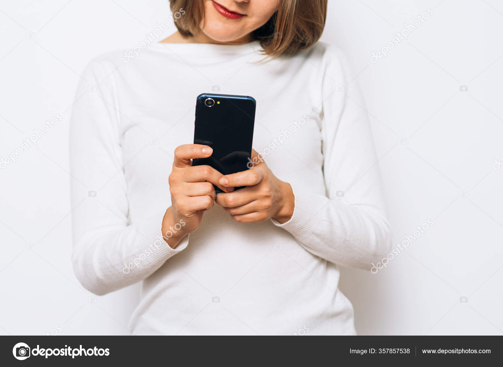 Female Studio Background Stock Photo by ©file404 357857538