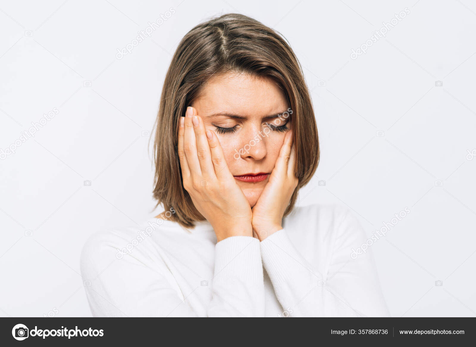 Female Studio Background — Stock Photo © file404 #357868736