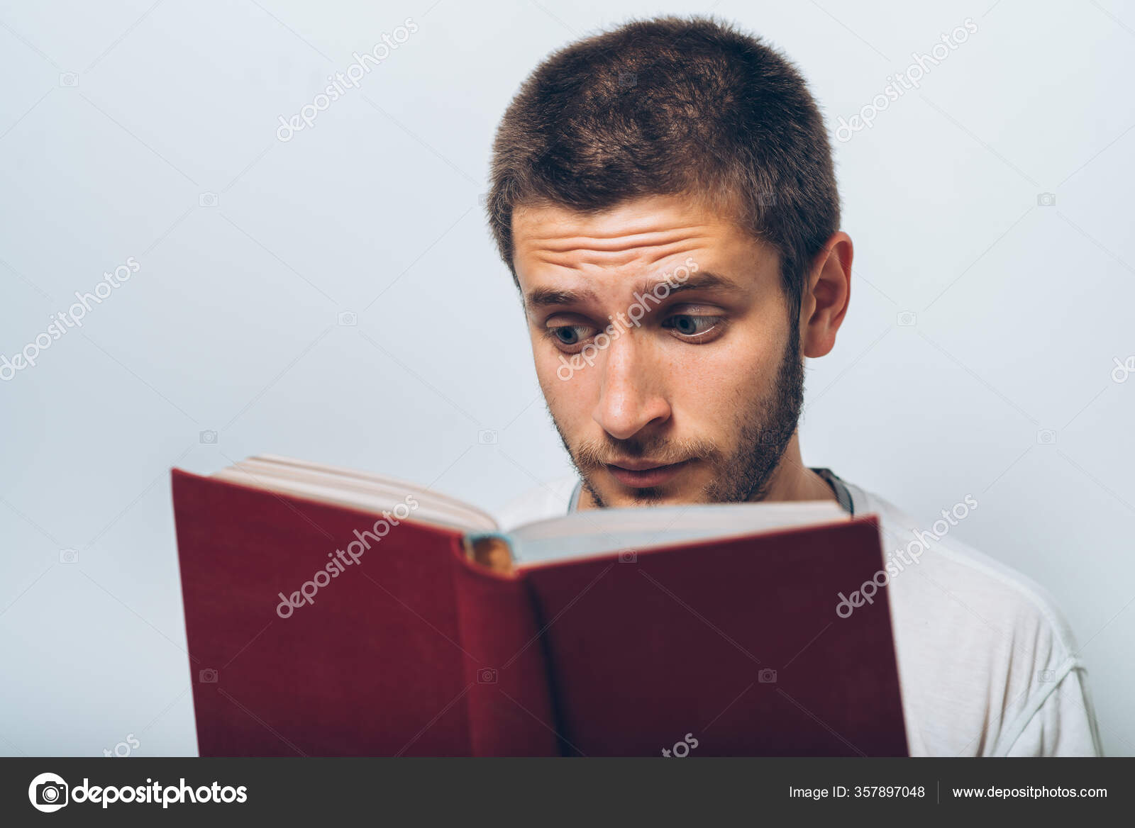 Man Book — Stock Photo © file404 #357897048