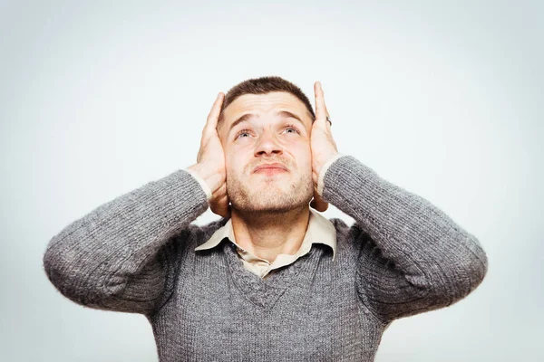 Man Studio Background — Stock Photo © file404 #357900042