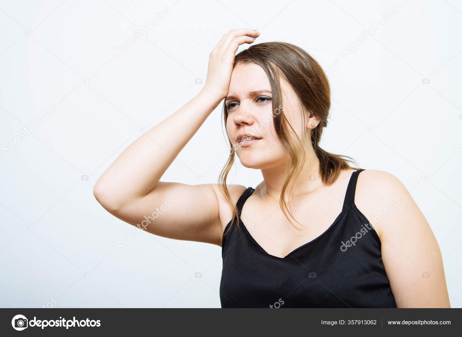 Woman Who Made Mistake — Stock Photo © file404 #357913062