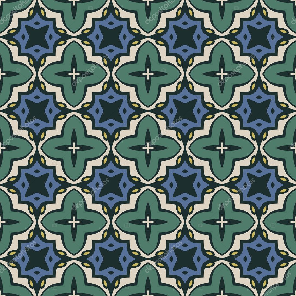 Illustrated seamless pattern Stock Vector by ©nahhan 126498700