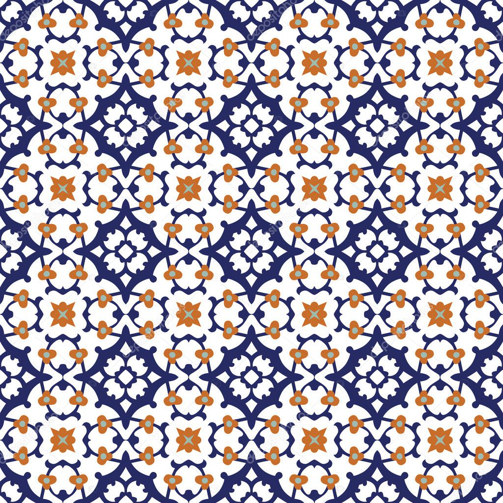 Illustrated seamless pattern Stock Vector by ©nahhan 127658508