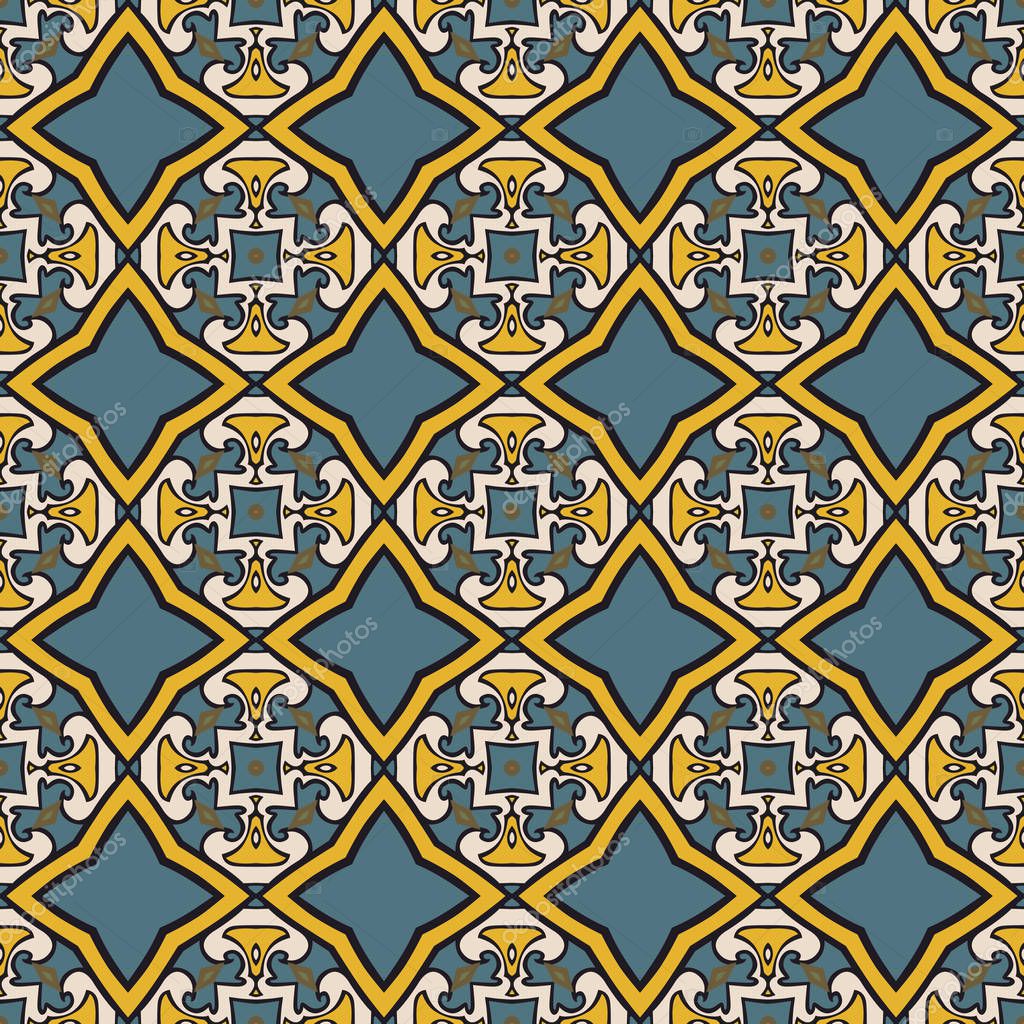 Illustrated seamless pattern Stock Vector by ©nahhan 129070992