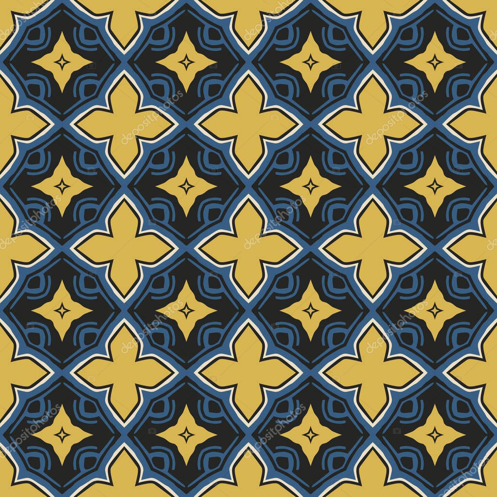 Illustrated seamless pattern Stock Vector by ©nahhan 129072348