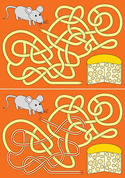 Mole and molehill maze game Stock Vector Image by ©Route55 #87317960