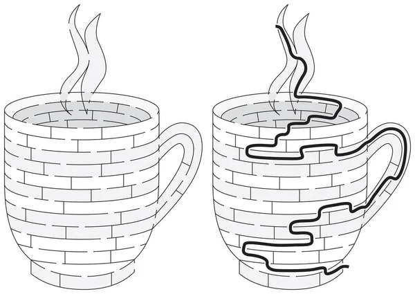 Cups maze Stock Vector Image by ©nahhan #316006338