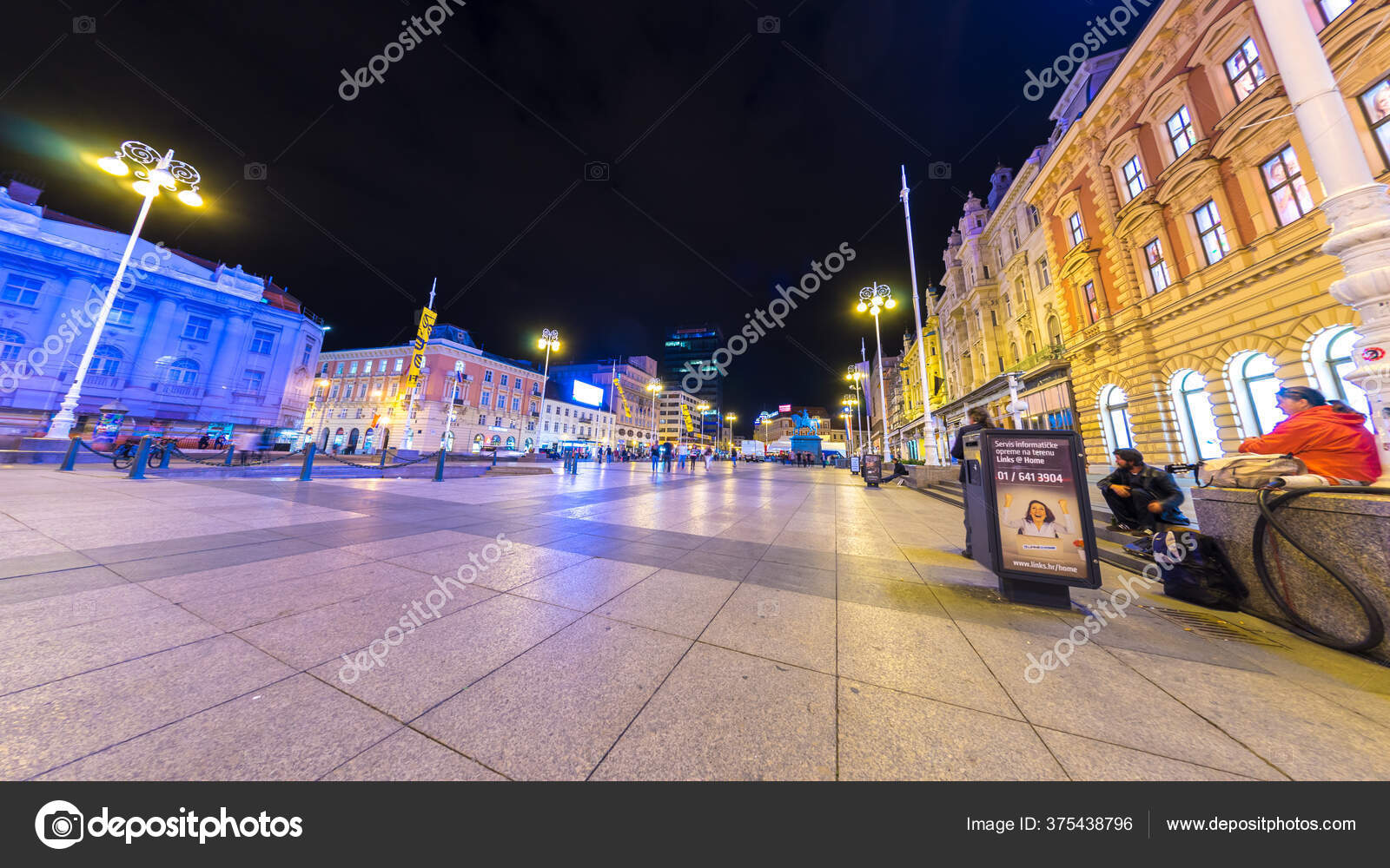 The Main square of Zagreb – Stock Editorial Photo © Spectral #375438796
