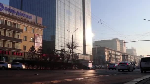 Street Scene Ulaanbaatar Capital Mongolia Circa March 2019 — Stock Video © palko72 #320046164