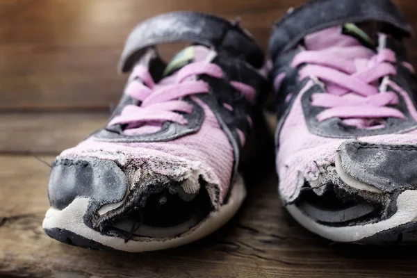 Worn Out Tennis Shoes