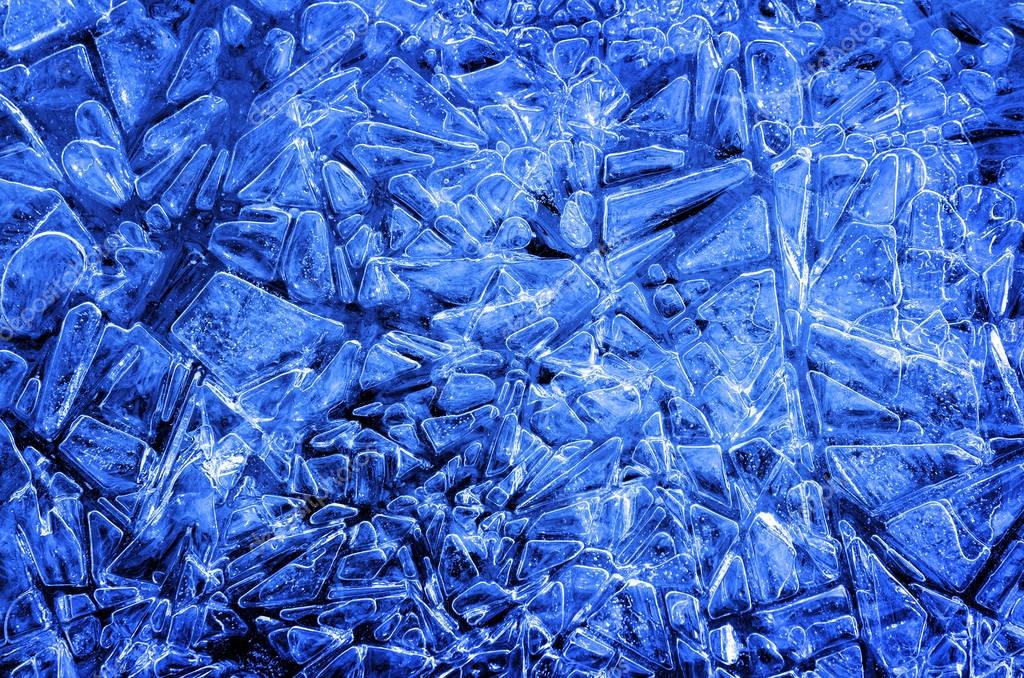 Ice crystals Patterns and Frozen Water — Stock Photo © eric1513 #140046080
