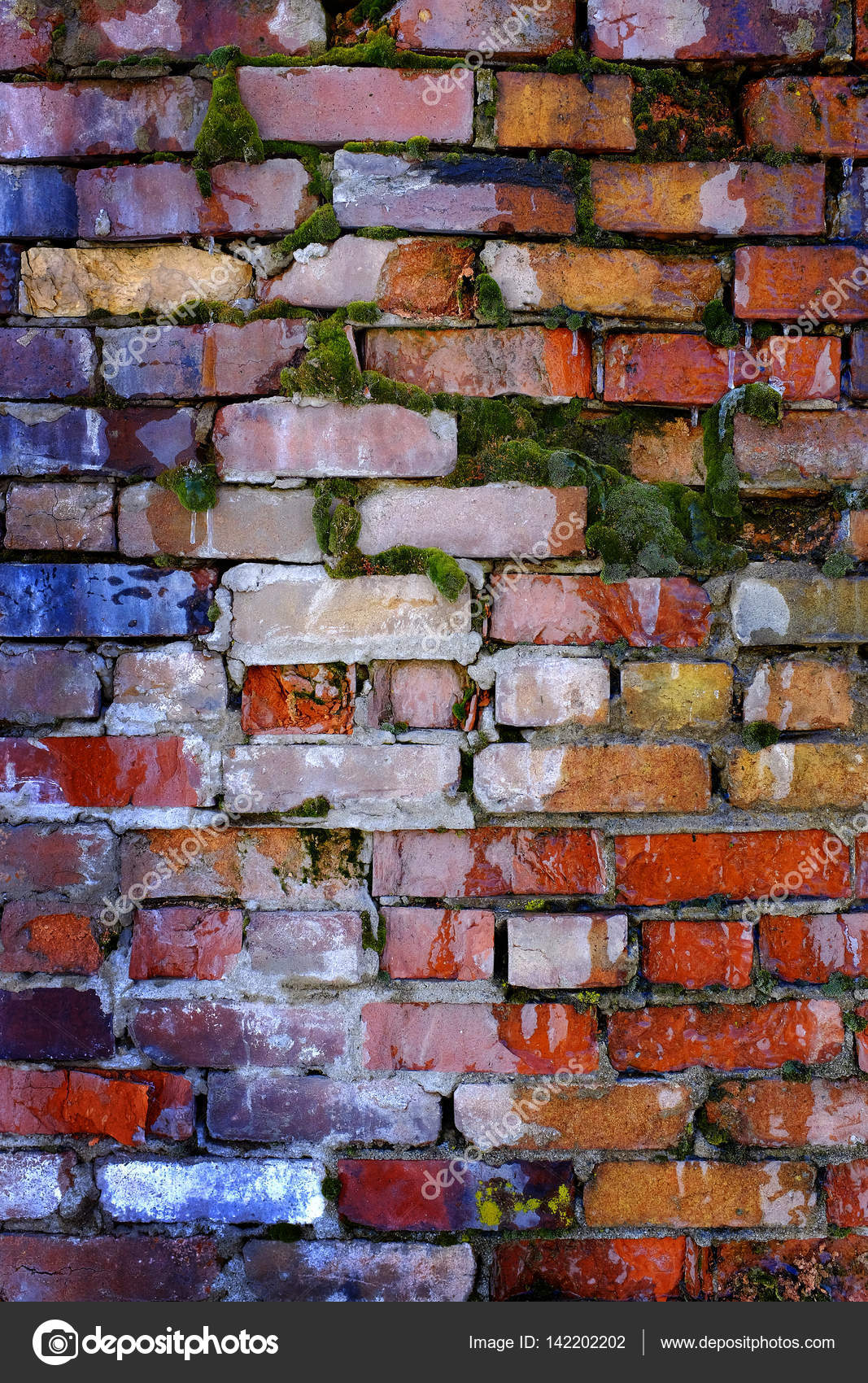 Old Brick Building Falling Apart